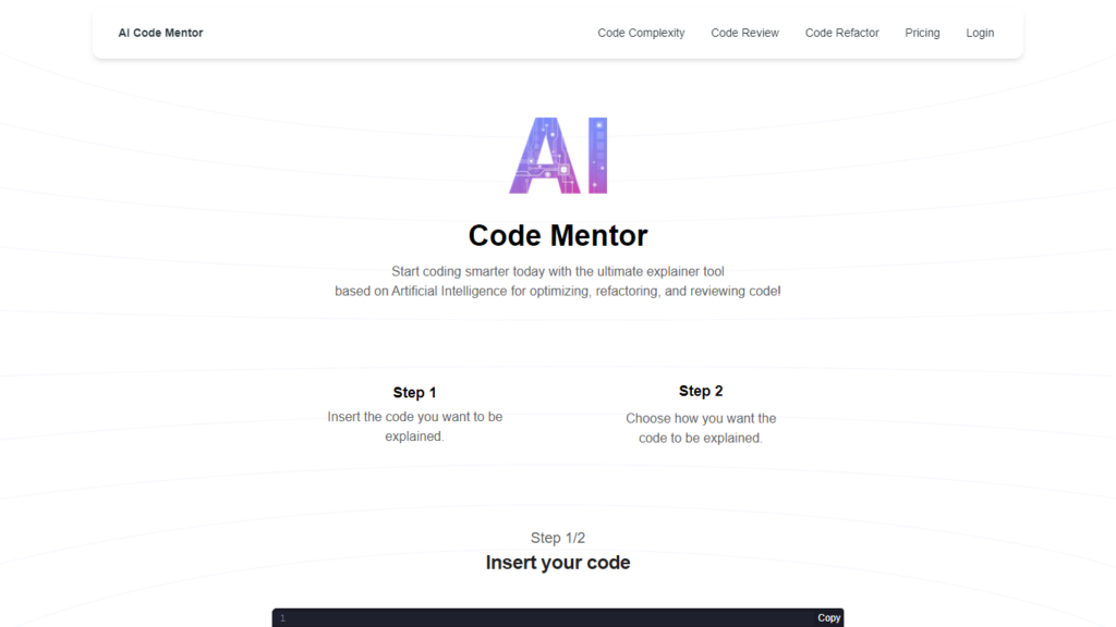 AI Code Mentor – TopAi.fyi