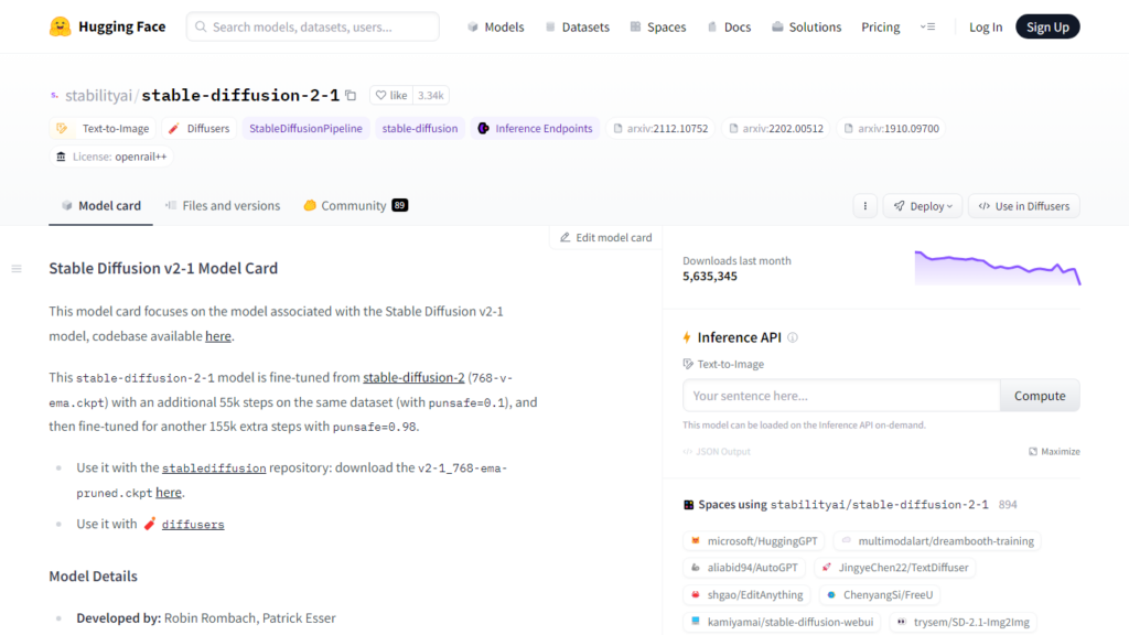 StabilityAI’s Stable Diffusion v2-1 – TopAi.fyi